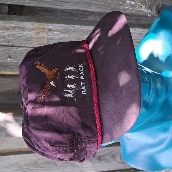 Vintage | Accessories | Vintage Imperial Purple Checkered Nylon Rat ...